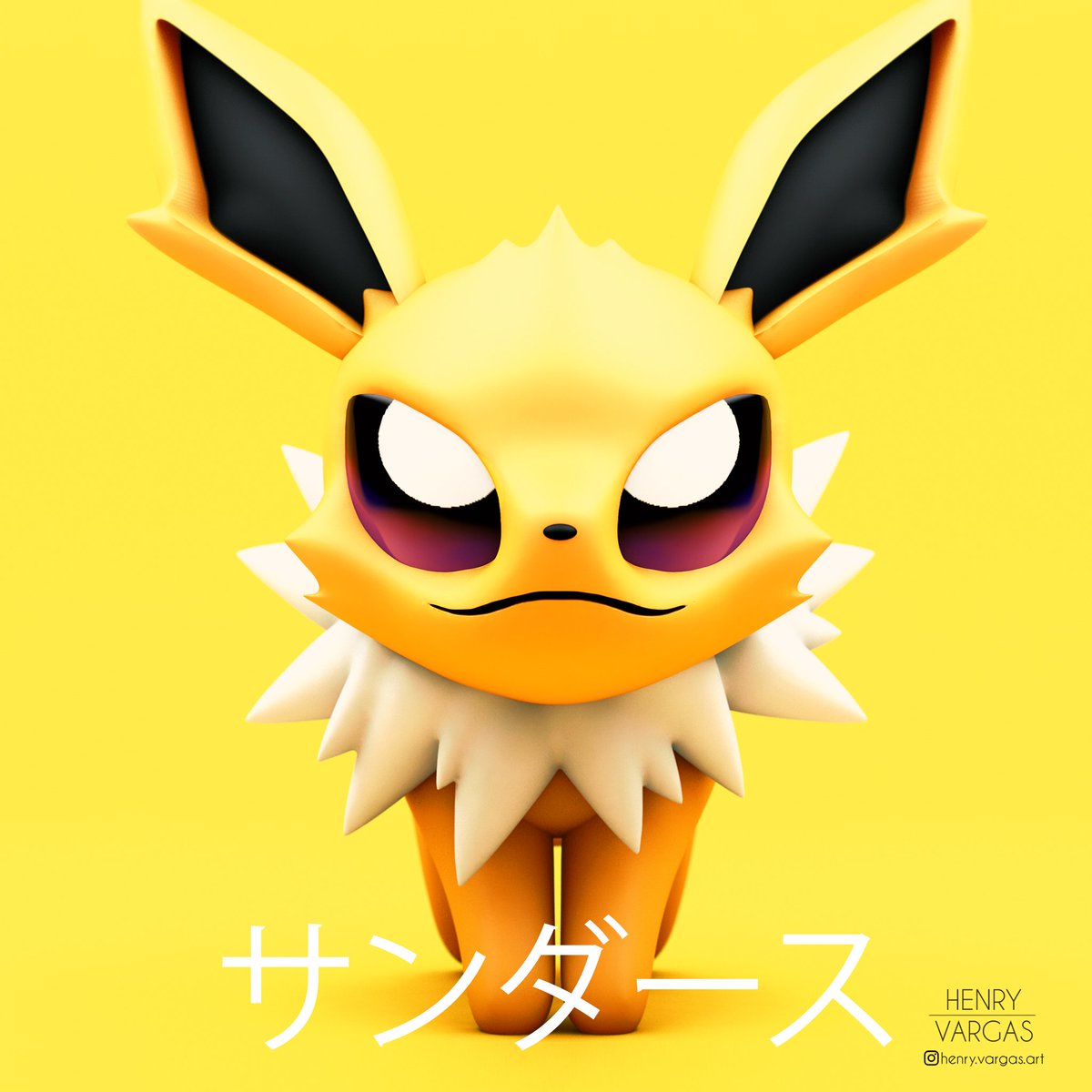 Henry Vargas e suas ilustrações de Pokemon! - Sala7design
